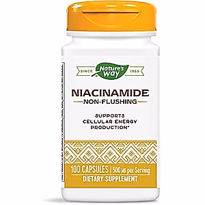 Nature's Way Niacinamide 500mg, Pack of 3