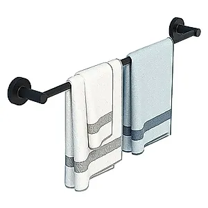 Towel BAR Rack Towel Rack Bathroom Single Towel Storage Rack Towel Bar,Stainless Steel Towel Rail,Wall Mounted Towel Rod for Laundry Room or Kitchen Bathroom Hardware/50Cm (Size : 50Cm)