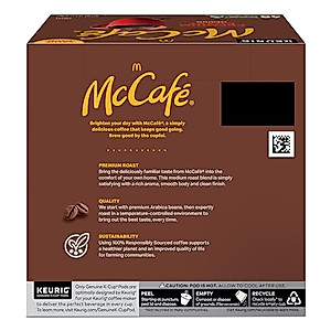 McCafe Premium Roast, Single-Serve Keurig K-Cup Pods, Medium Roast Coffee Pods Pods, 48 Count