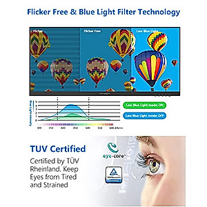 INNOCN 29" Ultrawide Monitor USB Type C 21:9 IPS Display WFHD 2560 x 1080P 350Nits 99% sRGB DP HDMI Computer Monitor, 75Hz, Split Screen, Height/Pivot Adjustable, Wall Mountable - 29C1F-D