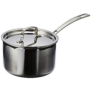 Cuisinart MCP194-20N MultiClad Pro Stainless Steel 4-Quart Saucepan with Cover & MultiClad Pro Stainless Steel 3-Quart Saucepan with Cover