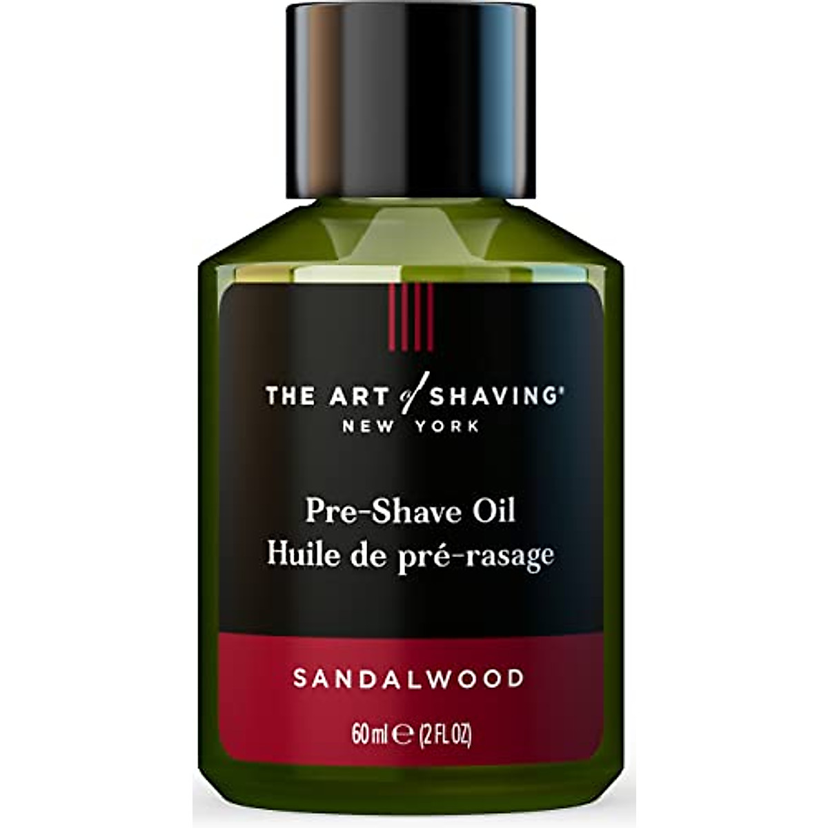 The Art of Shaving Pre Shave Beard Oil for Men, Protects Against Irritation and Razor Burn, Clinically Tested for Sensitive Skin, Sandalwood, 2 Fl Oz (Pack of 1)