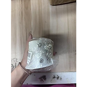 2Pcs Deck Flanges for Above Ground Pool Ladder Steps, Stainless Steel Flange Rod End Holder Deck Anchors Flange Cast, Pool Ladder Anchors Mounting Flanges Replacement Parts for 1.5" Pool Handrails