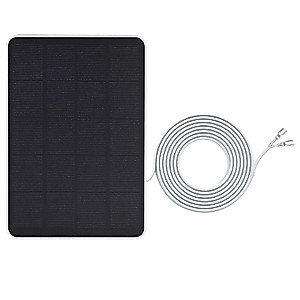 Compatible with Ring Solar Battery Charging Plate，Video Doorbell 3, Video Doorbell 3 Plus, Video Doorbell 4,Ring Solar Charger