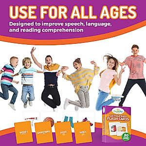 Go Together Flash Cards | 50 Matching Language Development Educational Photo Cards | with 7 Starter Learning Games | for Parents, The Classroom, Toddler Learning Activities & Speech Therapy Materials