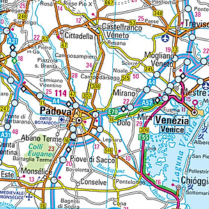 2023 Philip's Big Road Atlas Europe: (A3 Spiral binding)