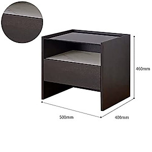 HIGOH Bedside Table Bedside Table, Hanger, Bedroom, Study, Living Room, Bedside Table Decoration