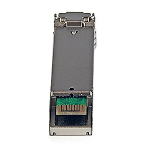 StarTech.com MSA Uncoded Compatible SFP Module - 100BASE-LX - 100MbE Single Mode Fiber (SMF) Optic Transceiver - 100Mb Ethernet SFP - LC 10km - 1310nm - DDM (SFP100BLXST),Silver