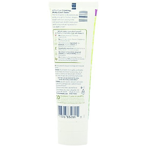 Tom's Of Maine Wicked Cool Mild Mint Kid's Toothpaste Fluoride Free, 4.2 Ounce