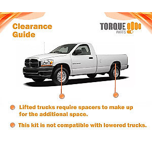 TORQUE Airbag Air Bag Suspension Kit for 2007-2018 Chevrolet Chevy Silverado 1500 and GMC Sierra 1500 2WD 4WD Rear Helper Bag Spring Towing 5000 lbs (Replaces Firestone Ride Rite 2430) (TR2430)