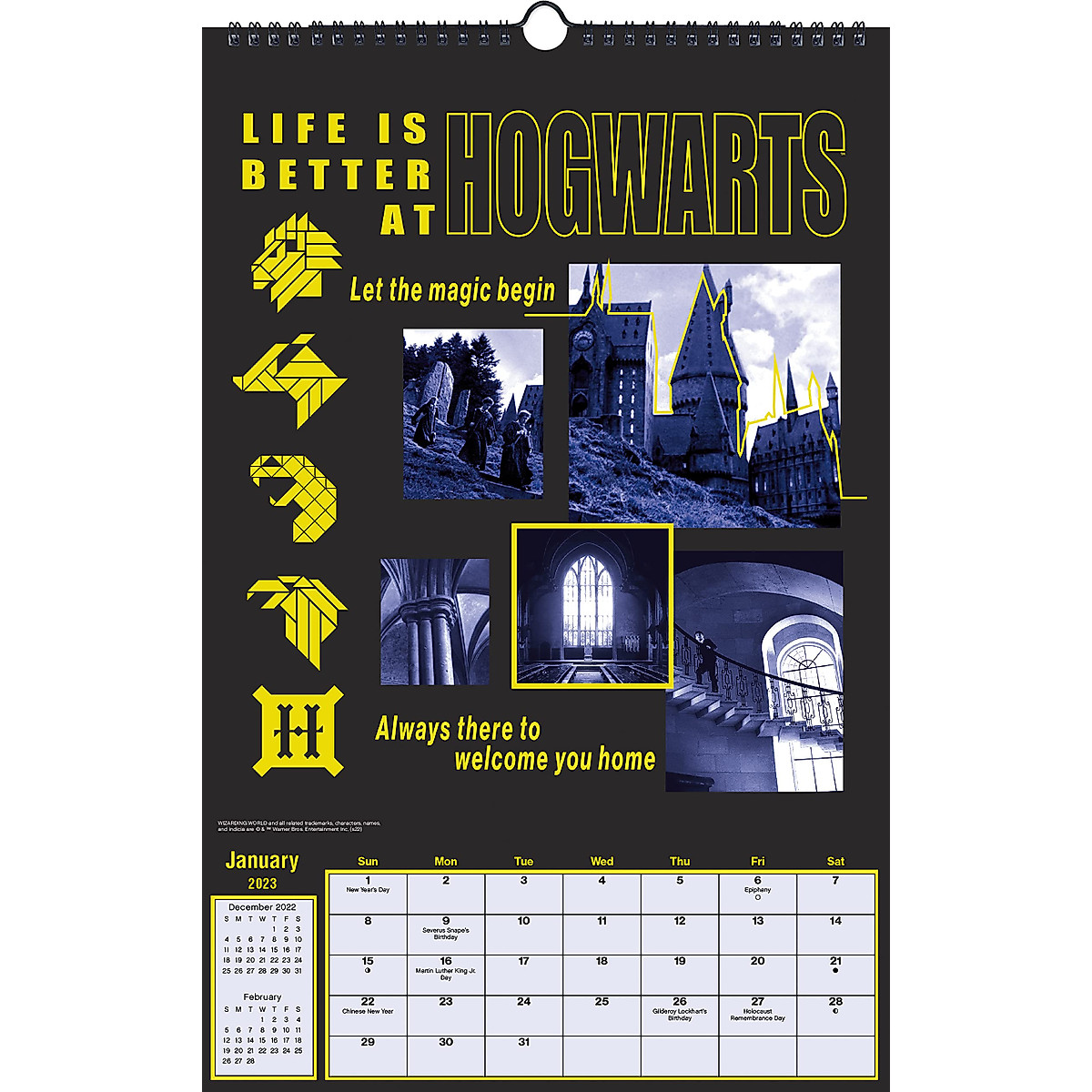 2023 Harry Potter Oversized Poster Calendar