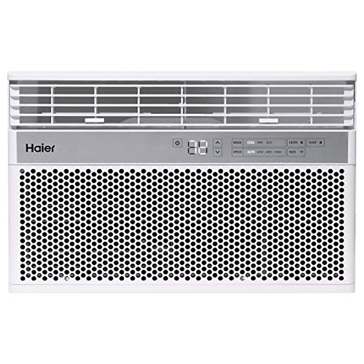 Haier Smart Window Air Conditioner | 8,000 BTU | Easy Install Kit Included | Complete With Wifi & Smart Home Connectivity | Energy Star Certified | Cools up to 350 Square Feet | 115 Volts | White