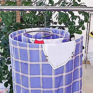 DOITOOL 2PCS Spiral Shaped Drying Rack Stainless Steel Bed Sheet Drying Hanger, Space Saving Blanket Drying Rack, Laundry Spiral Hanger for Bed Sheet Coverlet Bath Towel