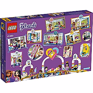 LEGO Friends Heartlake City Shopping Mall 41450 Building Kit; Includes Friends Mini-Dolls to Spark Imaginative Play; Portable Elements Make This a Great Friendship Toy, New 2021 (1,032 Pieces)