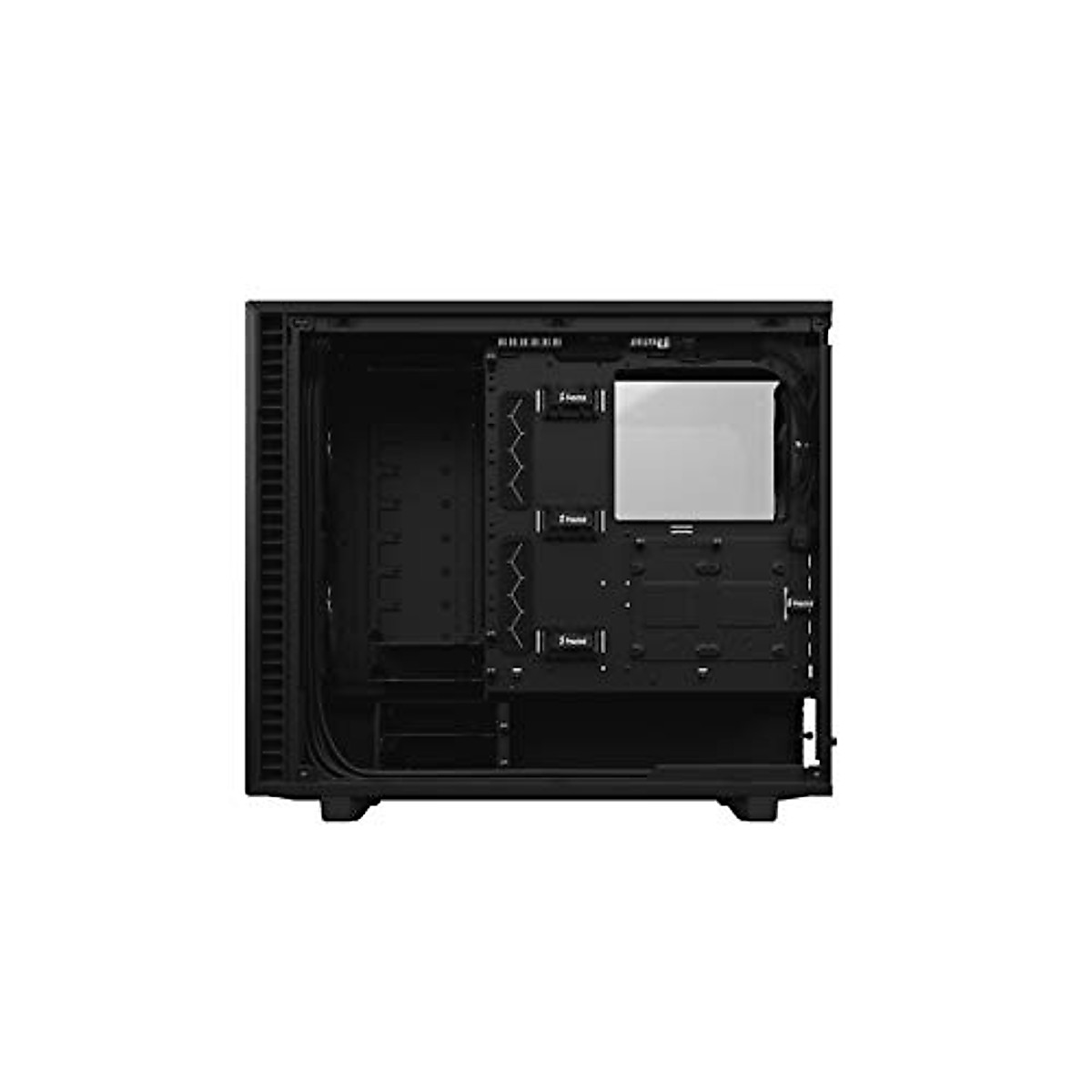 Fractal Design Define 7 Black Brushed Aluminum/Steel E-ATX Silent Modular Dark Tempered Glass Window Mid Tower Computer Case