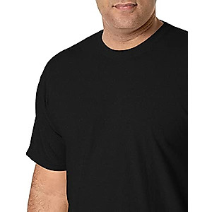 Comfort Colors mens Adult Short Sleeve Tee, Style 1717 T Shirt, Black, Large US
