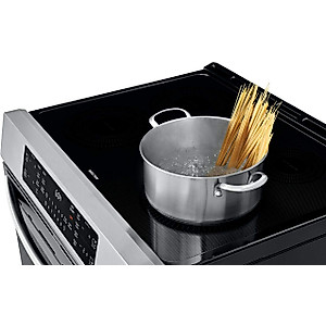 Frigidaire FGIH3047VF 30" Gallery Series Induction Range with Air Fry 4 Elements 5.4 cu. ft. Oven Capacity Self Clean with Steam Clean Option Star K ADA Compliant in Stainless Steel