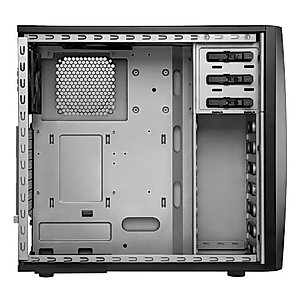 Antec Gaming Series Three Hundred Two Mid-Tower PC/Gaming Computer Case with 9 Tool-Less Drive Bays, 2 SSD, 120/140mm Fans x 2 Pre-Installed, 4 Fan Mounts for ATX, M-ATX and Mini-ITX,Black