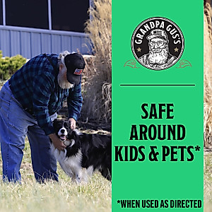 Grandpa Gus's Natural Advanced Pest Killer Concentrate, Bundled with a 32 oz Empty Spray Bottle, Plant-Based Actives Quick Kill 46 Insect Species, Indoor & Outdoor, Light Scent, 3.7 fl oz (Pack of 2)