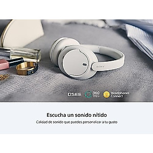 Sony WH-CH720 Noise Canceling Wireless Bluetooth Headphones - Built-in Microphone - up to 35 Hours Battery Life and Quick Charge - White