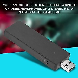 Zerone USB Receiver for Using One Gamepad on PC Fit for Windows10