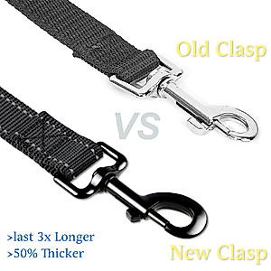 Dog Cat Safety Seat Belt Strap Car Headrest Restraint Adjustable Nylon Fabric Dog Restraints Vehicle Seatbelts Harness (Blue)