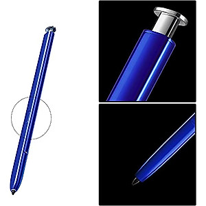 Galaxy Note 10 S Pen with Bluetooth Replacement StylusTouch S Pen for Samsung Galaxy Note 10, Note 10+ Plus 5G All Versions Touch Stylus Pen(Aura Glow Silver)