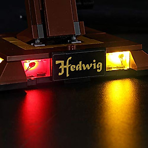 BRIKSMAX Led Lighting Kit for Harry Potter Hedwig - Compatible with Lego 75979 Building Blocks Model- Not Include The Lego Set