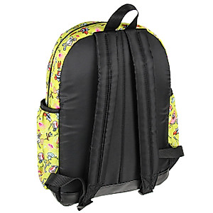 Nickelodeon SpongeBob SquarePants Characters Patrick Star Sandy Cheeks Mr. Krabs Squidward 2 Pc Lunch Box Backpack Bag Set