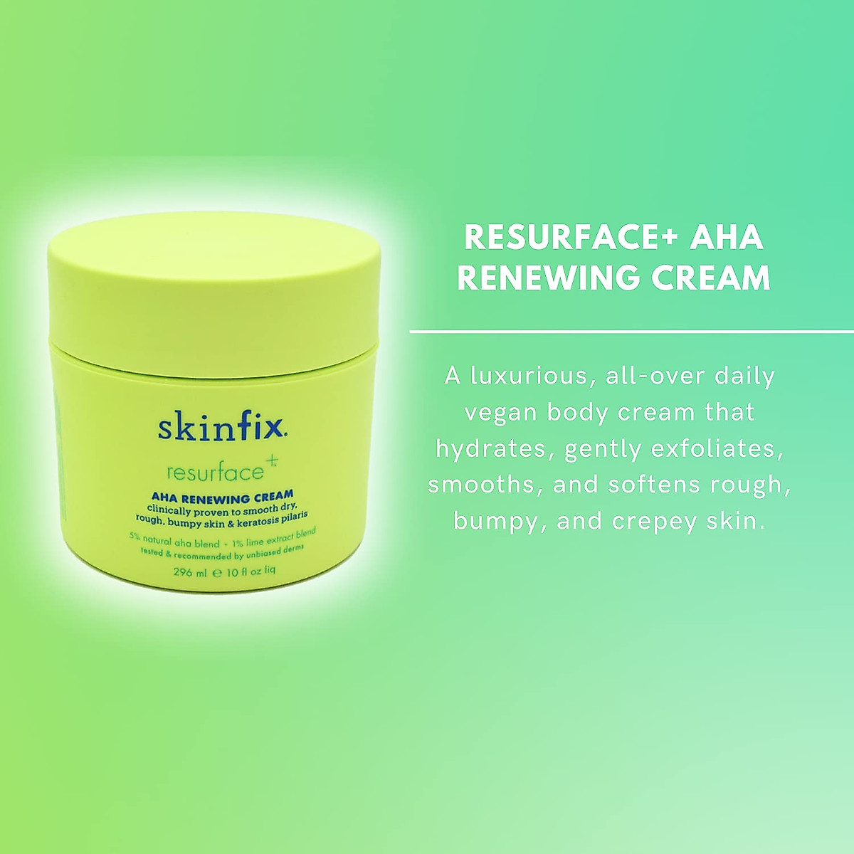 Skin Fix Skinfix Resurface AHA Renewing Cream 10 oz