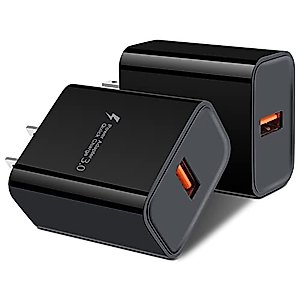 Adaptive Fast Charging Wall Charger USB Cube Power Adapter Quick Charge 3.0 Charging Box Brick for Samsung Galaxy S23 Ultra/A14/A04S/A13/A03s/S22/S21/S20/S10/S10E Note20 A12 A33 A53 A11 A71 A51 A20
