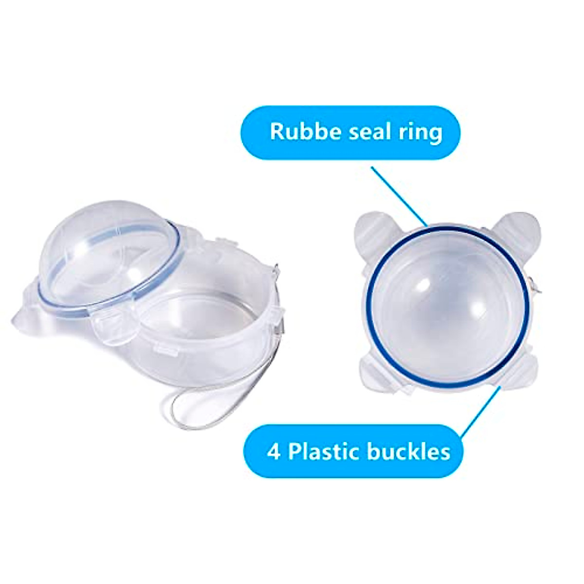 Ortarco Fruit and Vegetable Storage Container Lemon Tomato garlic Keeper Onion Saver Holder Tool