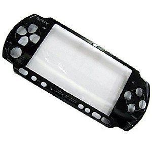 TOTALCONSOLE OEM Component faceplate for PSP 3000/3001 / 3002 Faceplate - Piano Black (TC-95250)