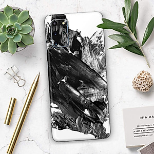 DesignSkinz Liquid Abstract Paint V59 Protective Vinyl Decal Wrap Skin Cover Compatible with The Samsung Galaxy S20 (Screen Trim & Back Glass Skin)