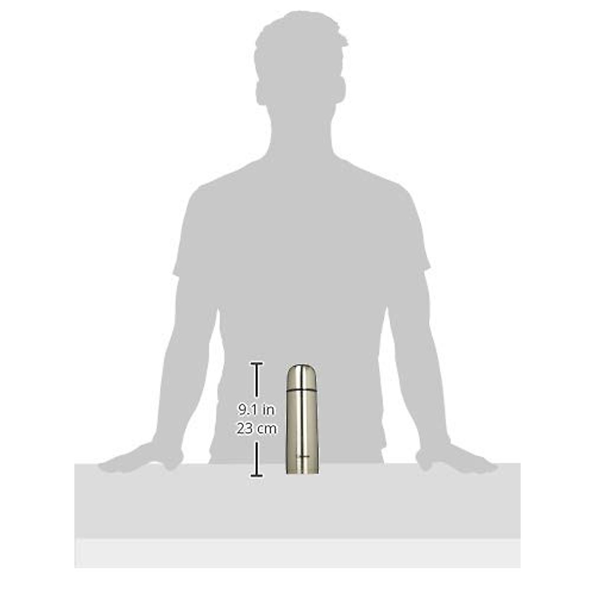 Zojirushi water bottle stainless steel bottle cup type 500ml stainless SV-GR50-XA