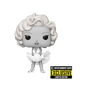 Marilyn Monroe Black-and-White Pop! Vinyl Figure - EE Exclusive