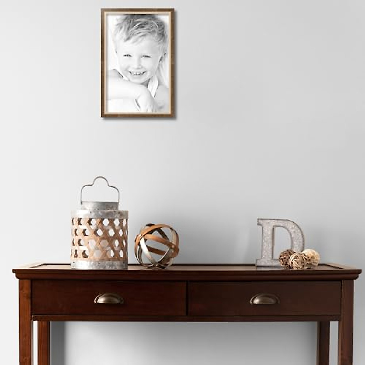 ArtToFrames 11x17 Inch Multi Picture Frame, This 0.94 Inch Custom Wood Poster Frame is Other - Comes with Foam Backing 3/16 inch and Regular Glass (FBPLE398402-11x17)