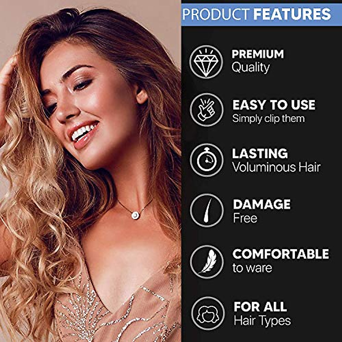 PIJOOKI Volumizing Clip for Women, 6Pcs Hair Root Clip, Natural Fluffy Hair Clip Long/Short Hair Root Lift Styling Tool&Appliances, Plastic, Purple