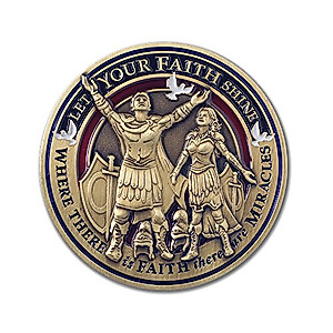 Faith (Armor of God) Challenge Coin · Faith in God Challenge Coin