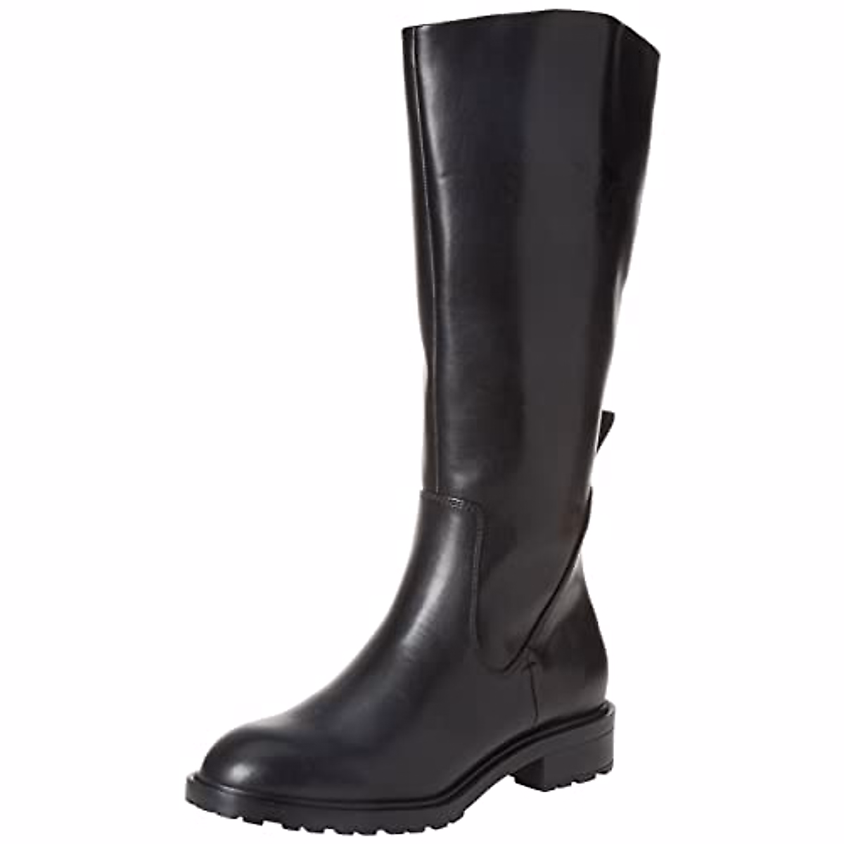 Amazon Essentials Women's Riding Boot, Black, 9