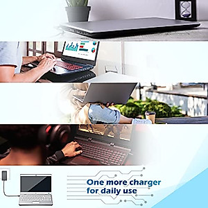 65W Laptop Charger Replacement for Asus Vivobook 15 Series X512 X512D X512DA X512JA X513EA X515 X515J X515EA X540 X540S X540SA X540L F512 F512JA F512DA F513 F513EA F515 AC Adapter Power Supply Cord