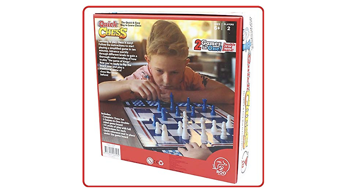 Learn Chess Easily with ROO GAMES Quick Chess Set