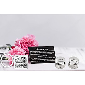 5th Anniversary Dice,5th Wedding Anniversary Dice for Couples,5 Years Anniversary Date Night Dice Gift,5 Years Anniversary for Her,5th Anniversary for Husband,5th Anniversary