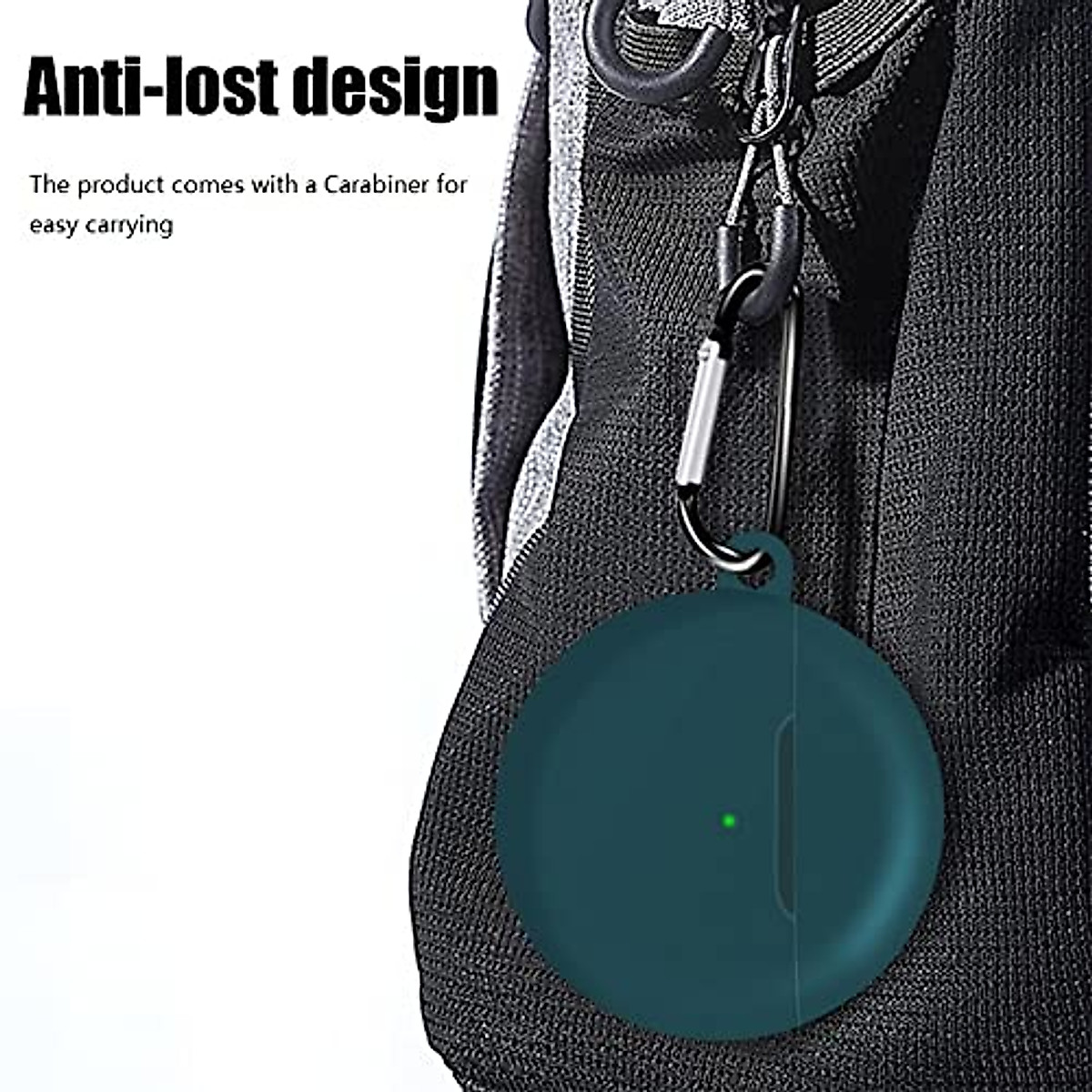 for Freebuds 4 Earbuds Case, for Huawei Freebuds 4 Wireless BT Earphones Protector Cases Silicone Headphones Cover Protective Case Non-Slip Sleeve Portable Ear Buds Protection (Black)