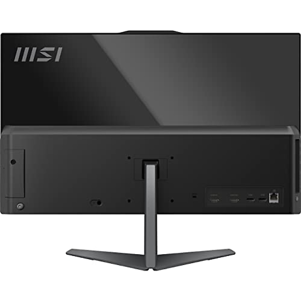 MSI Modern AM242 AIO Desktop, 23.8" FHD IPS-Grade LED, Intel Pentium G7505, 4GB Memory, 128GB SSD, WiFi 5, BT 5.1, Black, Windows 11 PRO (11M-893US)