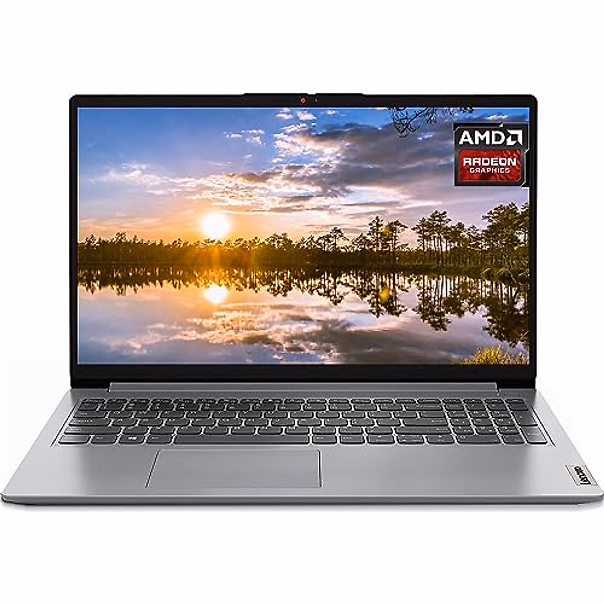 Lenovo IdeaPad 1 Laptop, 15.6" HD Screen, AMD Athlon Silver 7120U Processor, 4GB RAM, 256GB Storage(128GB SSD+128GB MSD), AMD Radeon Graphics, Wi-Fi, Bluetooth, Windows 11 Home in S Mode
