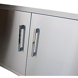 Sunstone BA-DD36 Beveled Frame Double Access Door, 36"