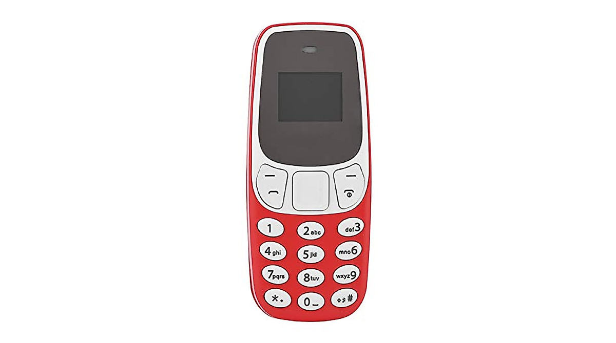 Mini Mobile Phone with Dual SIM & Voice Changer - Compact & Portable