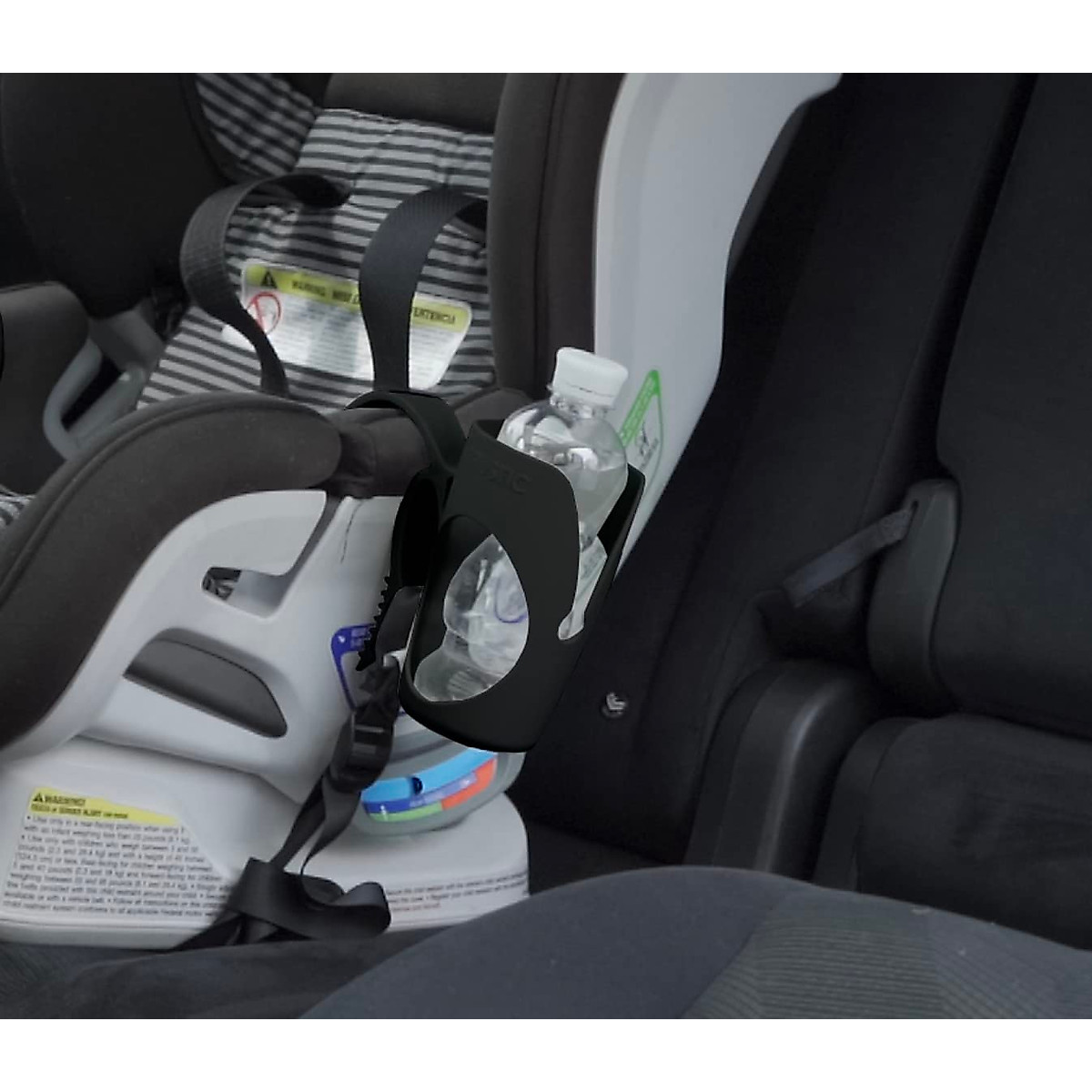 Trustic - Child Cup Holder for Convertible Car Seats - Compatible with Britax ClickTight Marathon, Boulevard, Advocate Car Seats – Black