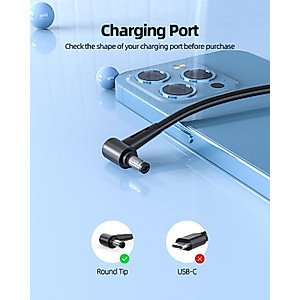 45W AC Charger Fit for Asus Tuf Gaming Monitor VG245H VG255H VG245HE VZ27AQ VG27VQ W15-045N2A, EXA1204YH, ADP-65AW A, ADP-65BW B, 010ALF,ADP-65DB,0A001-00340900 Power Supply Adapter Cord